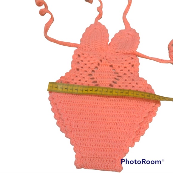 Handmade | Swim | New Crochet Bikini And Hat Set For Baby Girl Crochet ...